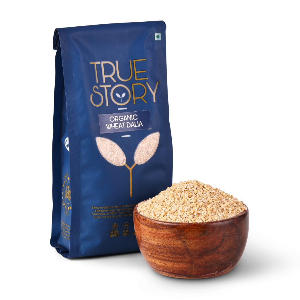 Buy Organic Wheat Dalia (Gehu Daliya) 500g Online at Best Price