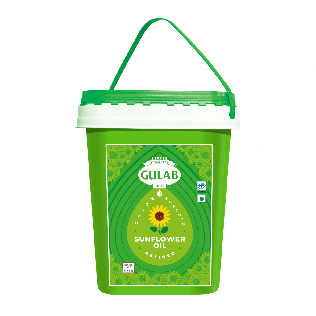Refined Sunflower Oil Bucket - 13Kg - ShopGulab.com