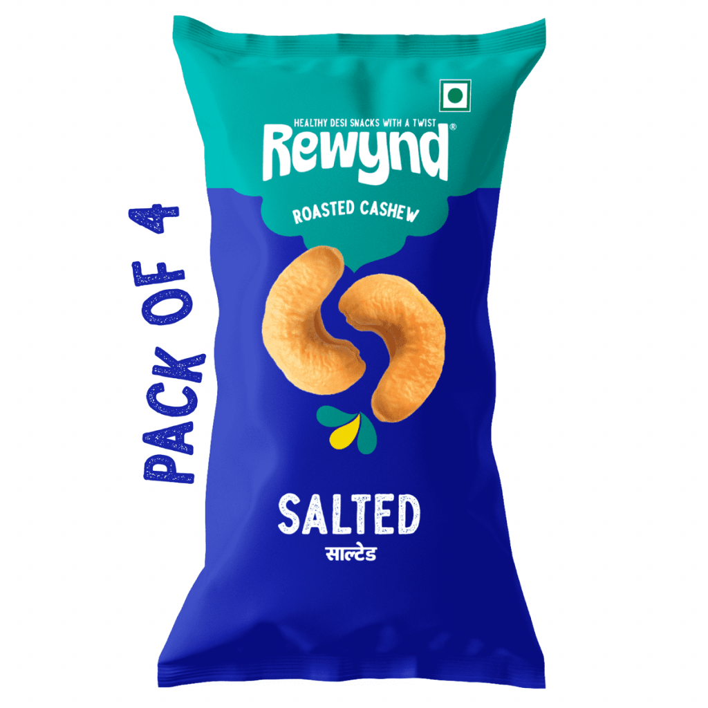 Salted Cashew - 35g x 4 - ShopGulab.com